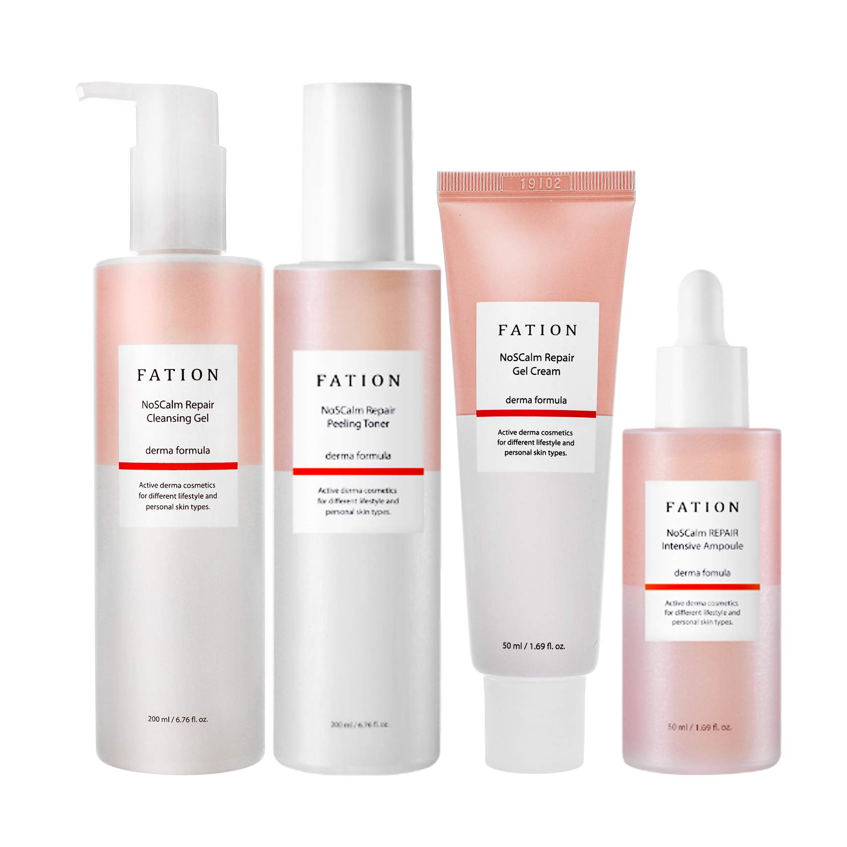 Fation NoSCalm Repair Skin Care Base Set – набор косметики для ...
